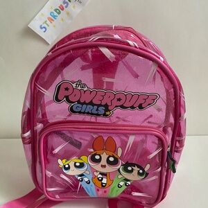 Hot Topic | Bags | Powerpuff Girls Clear Pink Backpack | Poshmark